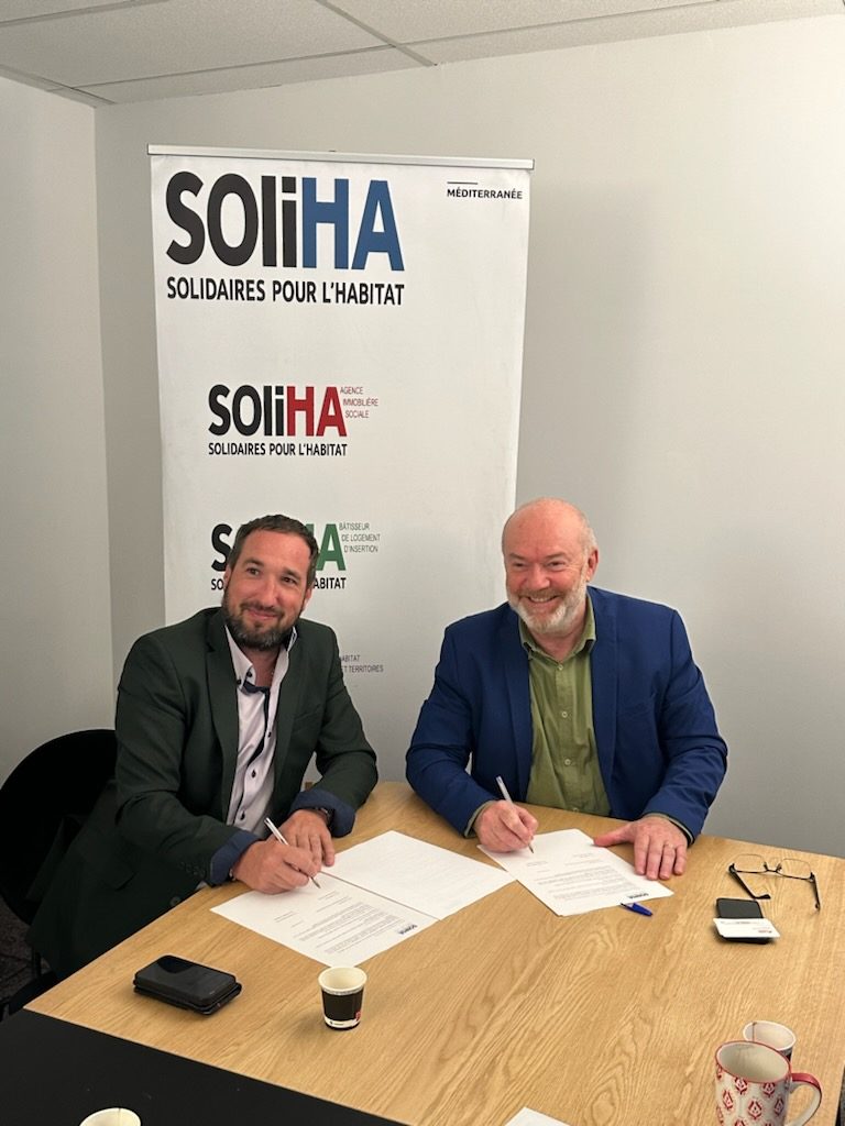 Page d'accueil du site SOLIHA Méditerranée - Solidaires pour l'Habitat